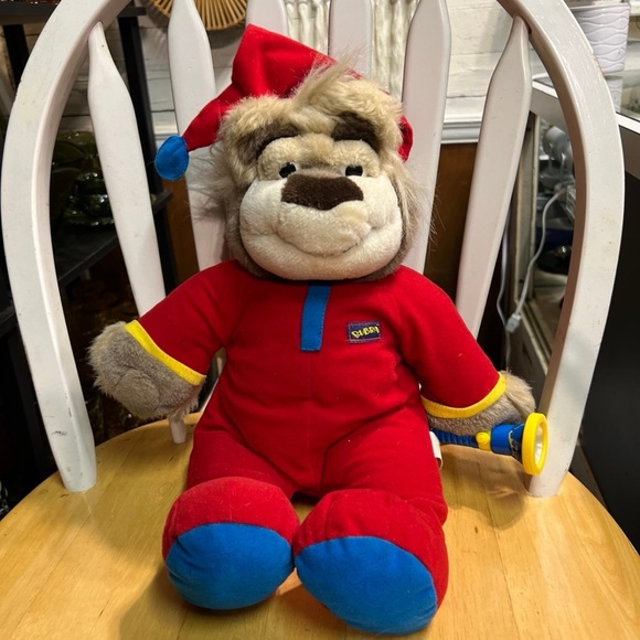 tyco | Toys | Vintage Bedtime Bubba Talking Bear Wflashlight 997 Tyco ...